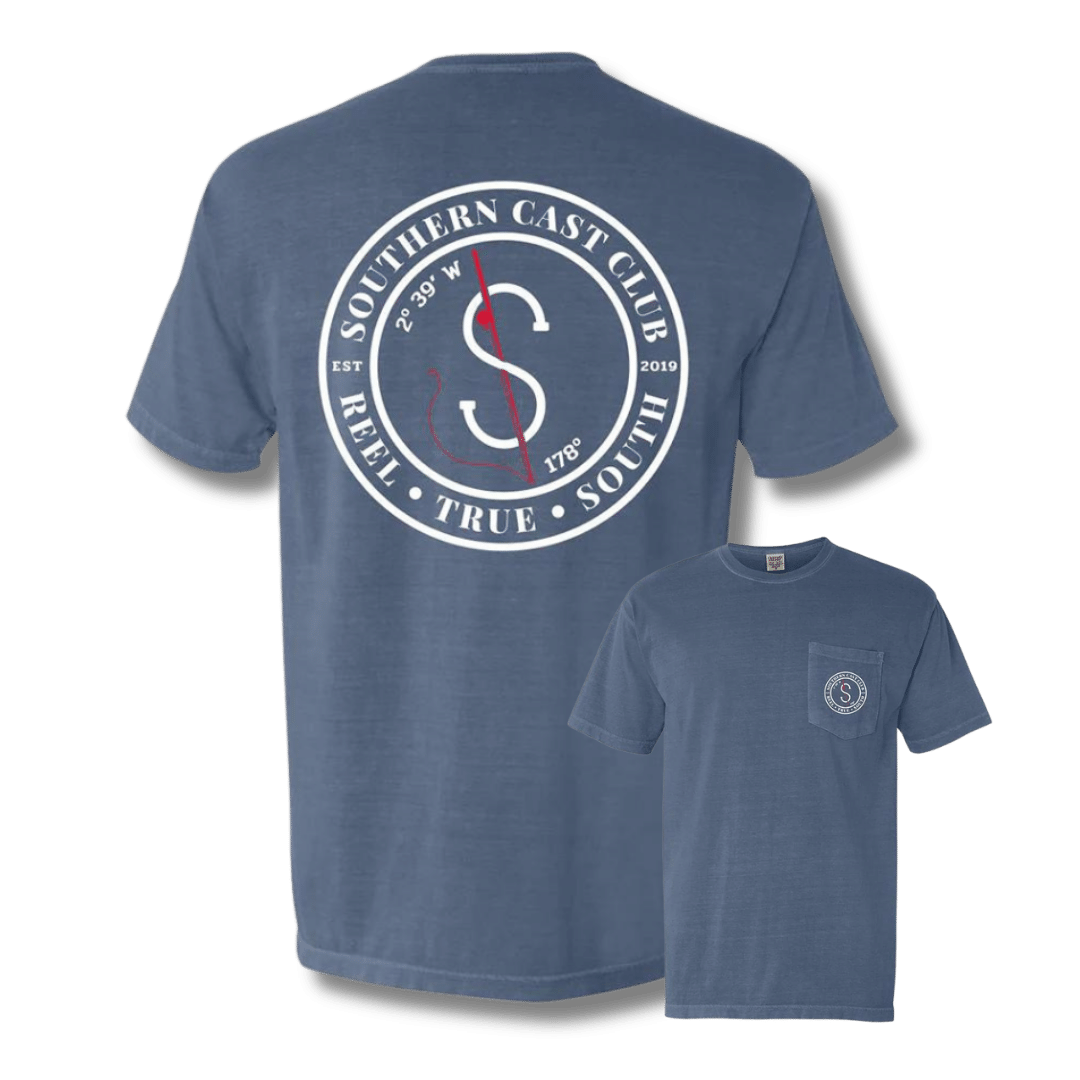 Southern Cast Club Logo - Blue Jean White – True South Clubs, Inc.